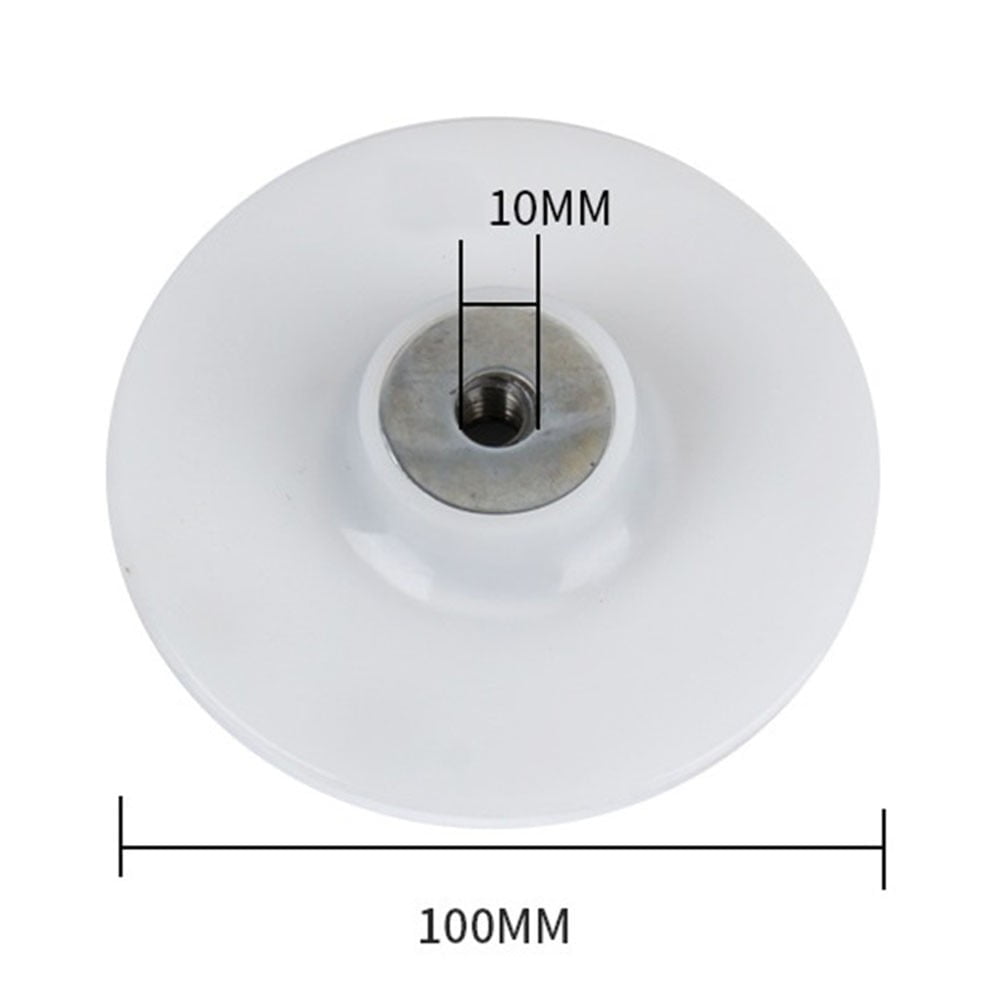 4Inch 100Mm Backing Pad Fibre Disc M14 Thread With Lock Nut Grinding ...