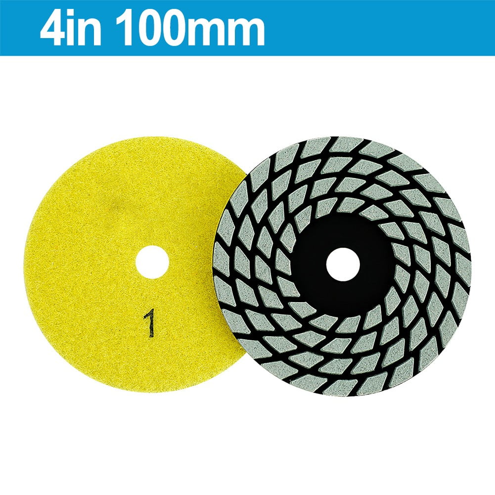 4Inch 100Mm Wet Dry Polishing Pad Flexible For Granite Marble Stone ...