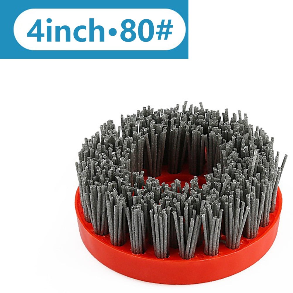 4Inch Circular Antique Style Nylon Bristles Silicon Carbon Brush for ...