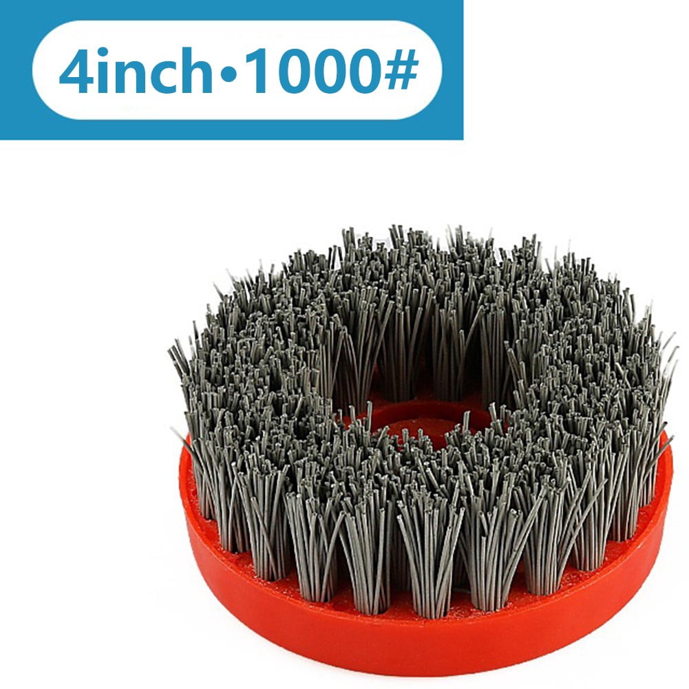4Inch Circular Antique Style Nylon Bristles Silicon Carbon Brush for ...