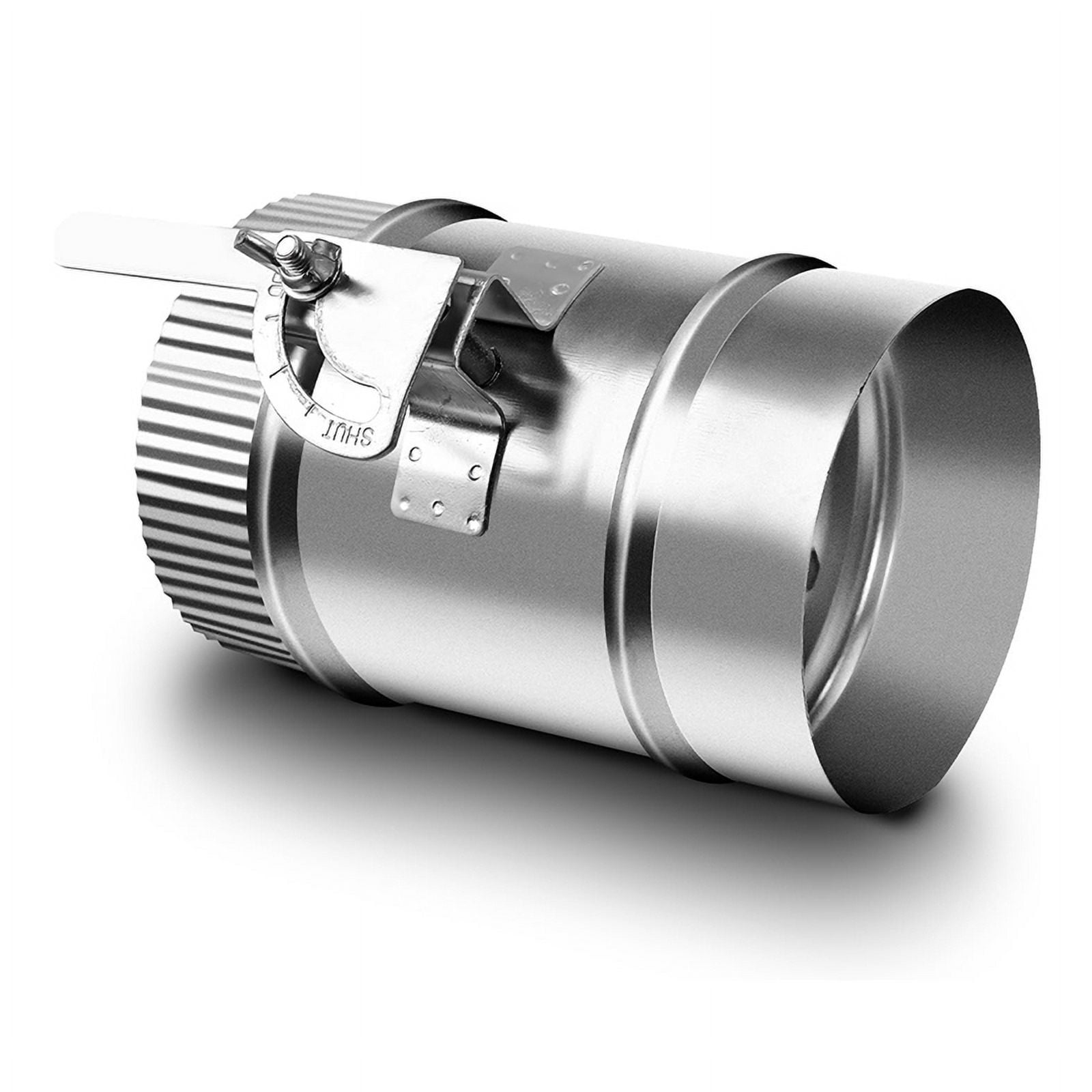 4Inch HVAC Duct Manual Volume Damper with Sleeve Galvanized Adjustable ...