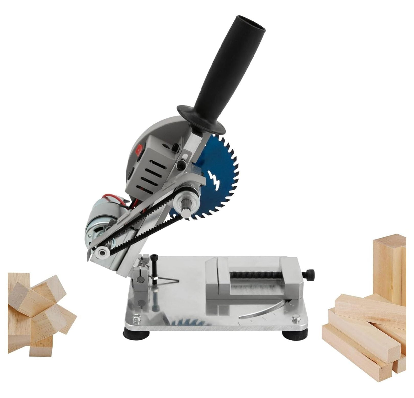 4Inch Portable Small Chop Saw,Portable Saw for , 0-45° Angle and Height ...