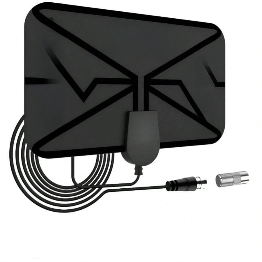 4K 1080P HD Mini Digital TV Antenna, Outdoor/Indoor HDTV Antenna For ...