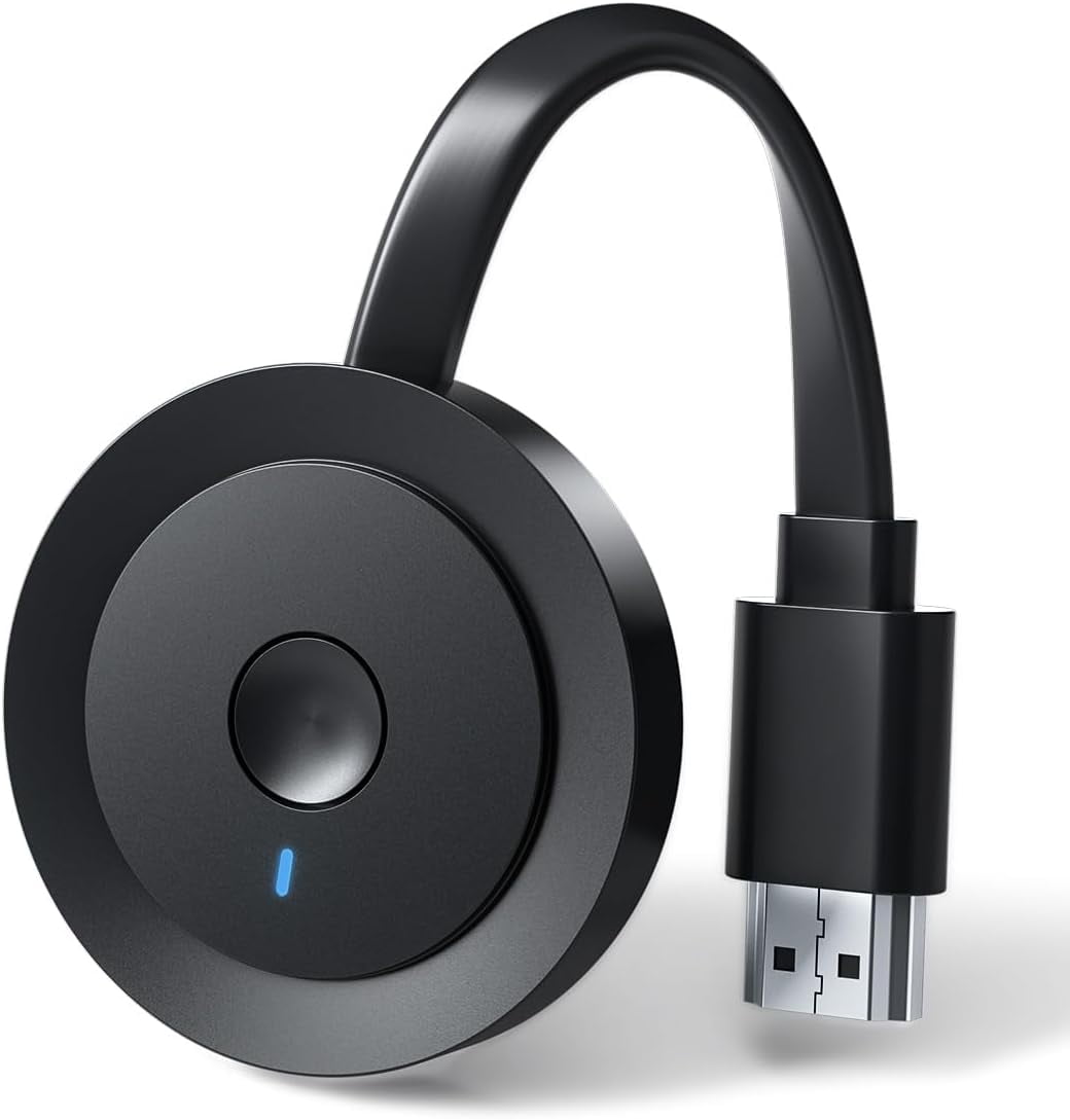 4K 1080P Wireless Display Adapter, Cast PPT, Movies from i-Phone ...