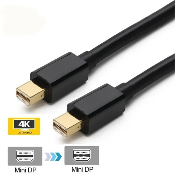 4K/1080p Mini Displayport (Thunderbolt 2 Compatible) Male to male ...