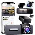 4K+2.5K Cam Front and Rear, GalaxyCore Sensor, Free 64GB Card Included ...
