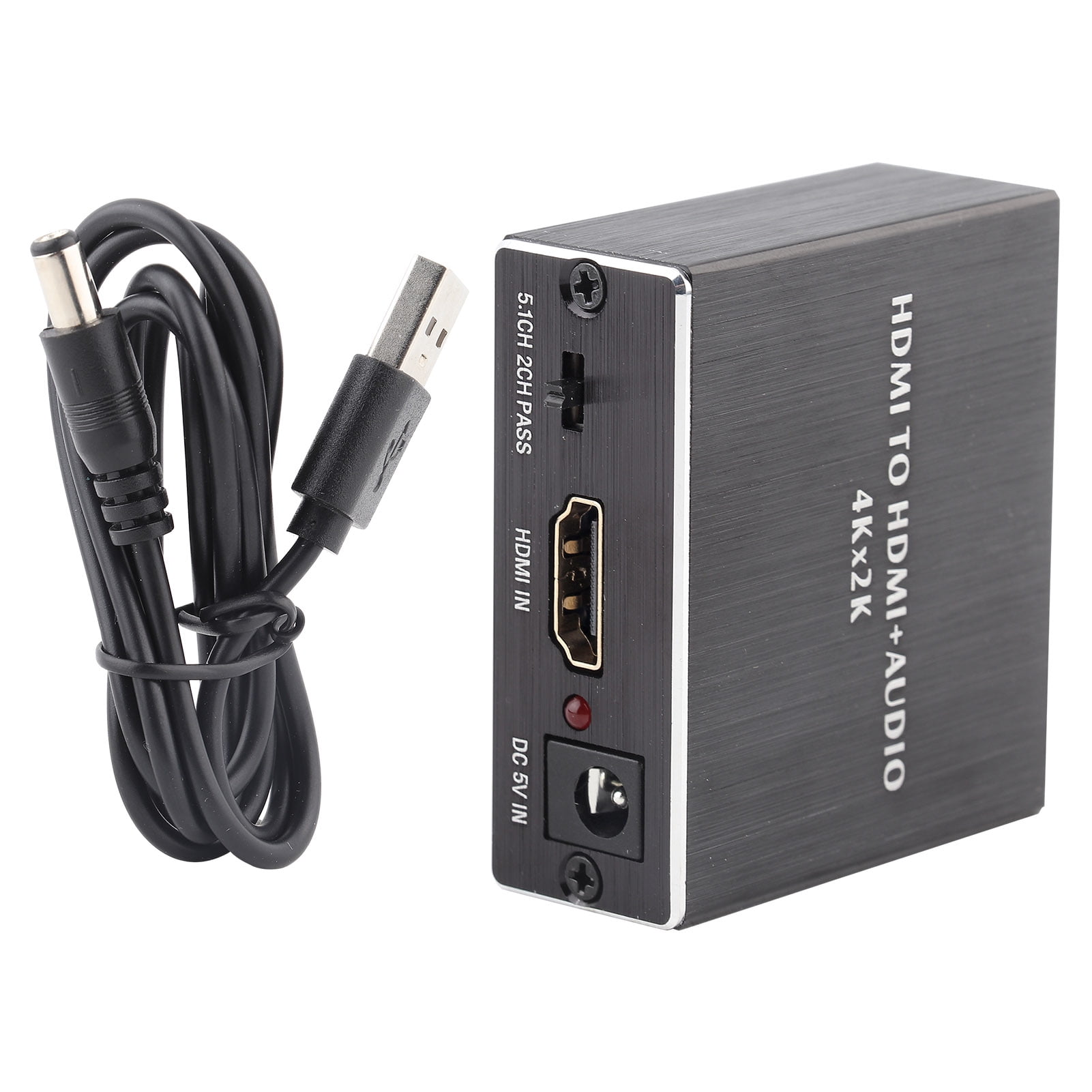 4K*2K HDMI Audio Splitter Extractor Converter HDMI to HDMI+SPDIF+3.5mm ...