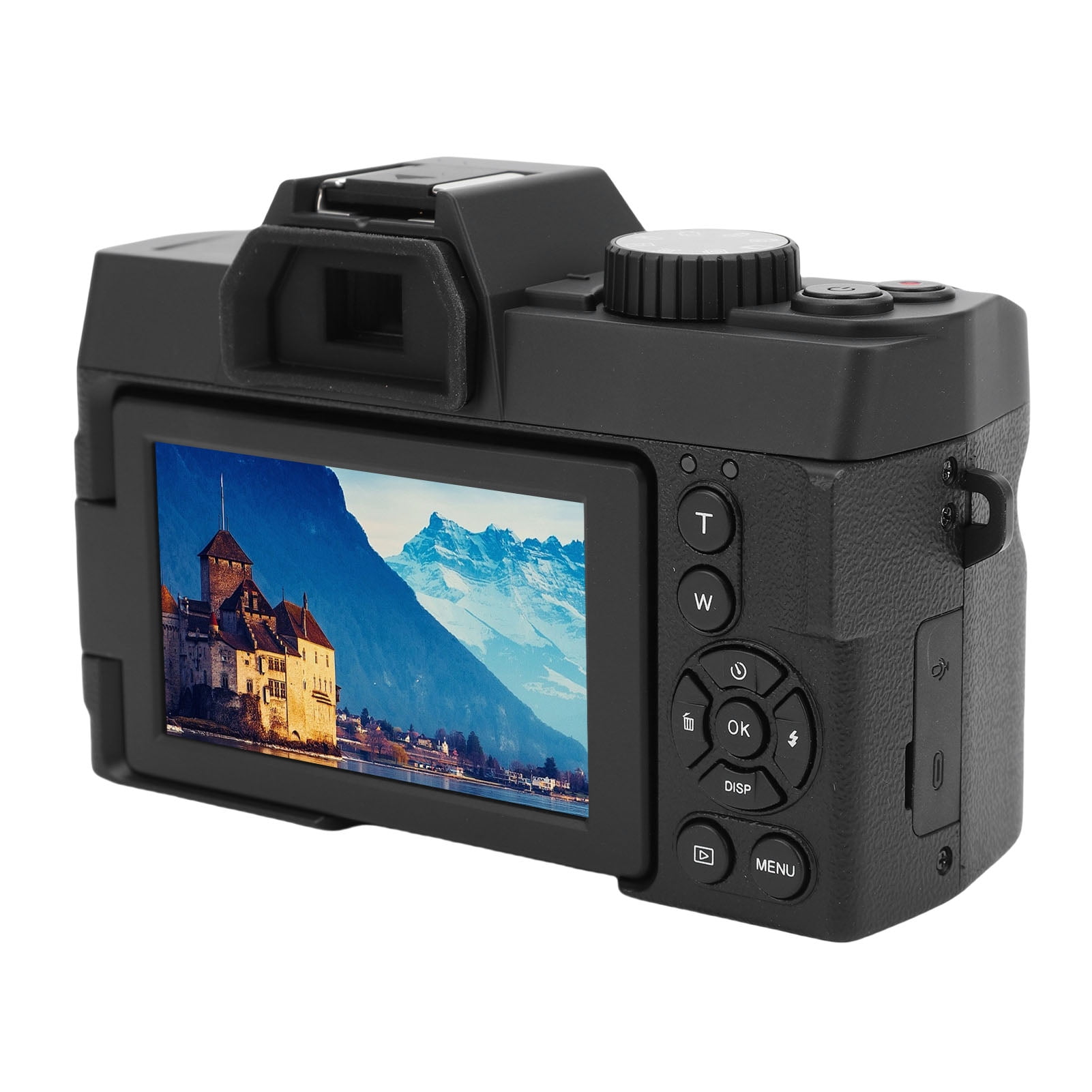 4K 48MP Mirrorless Camera With 16X Zoom 32GB Memory Card Travel Camera ...