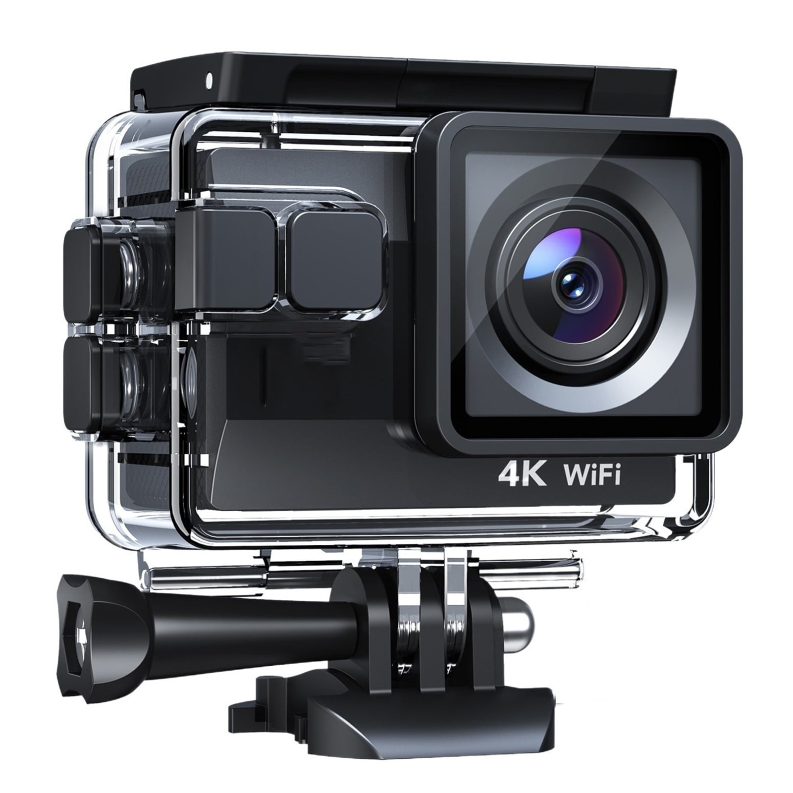 4K 50FPS Sports Camera Touch Screen 4x Zoom With 20MP EIS Multiple ...