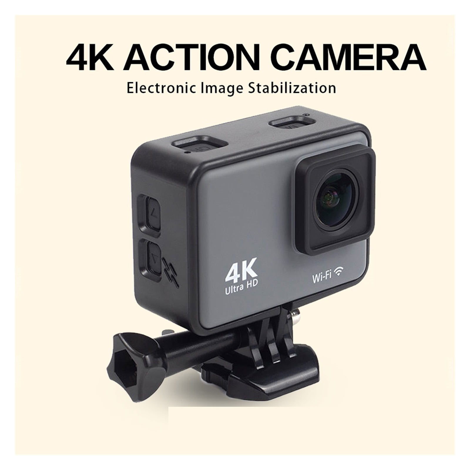 4K/60FPS Anti-shake Action Camera With Remote Control Screen Waterproof ...