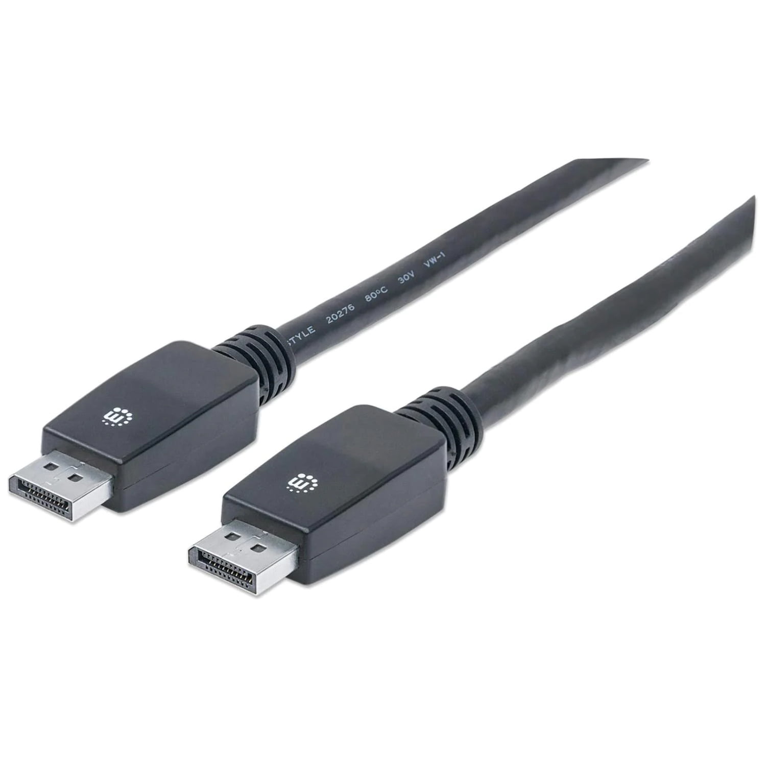 4K@60Hz DisplayPort Monitor Cable DisplayPort Male to DisplayPort Male ...
