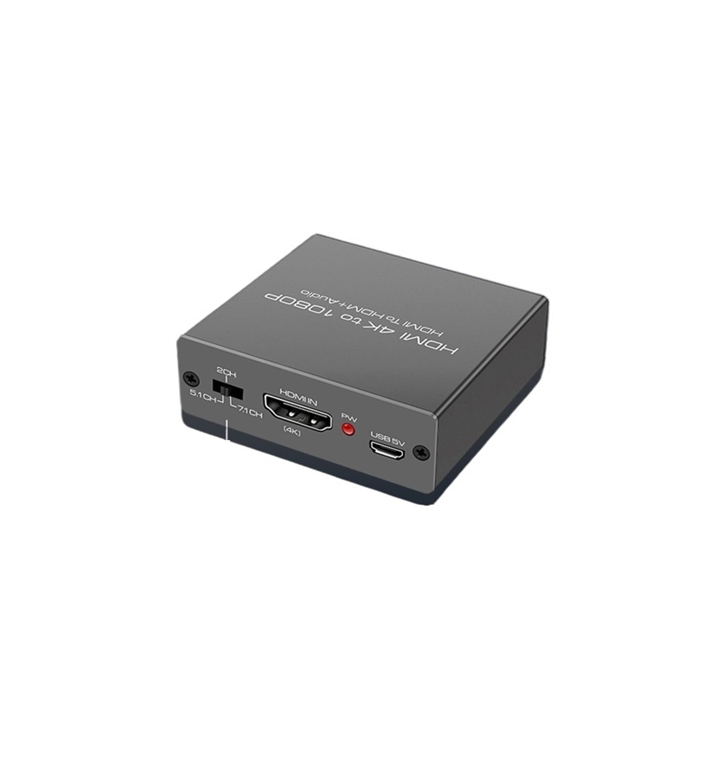 4K 60Hz Extractor 7.1 5.1 2.0 Optical + 3.5mm Stereo Adapter 4k To 1080 ...