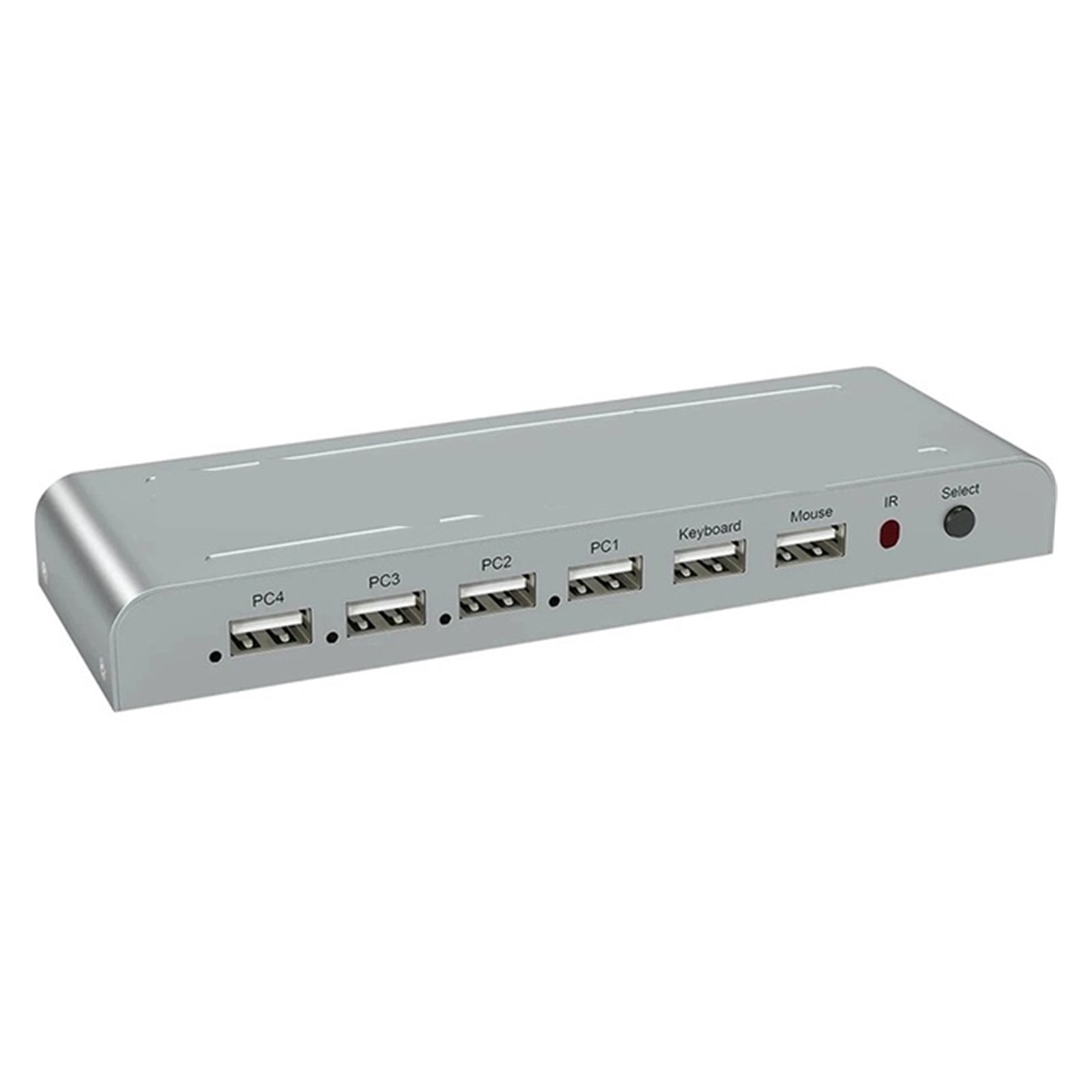 4K 60hz 4x1 HMI KVM Switcher 4 In 1 Out Aud Video Converter USB ...