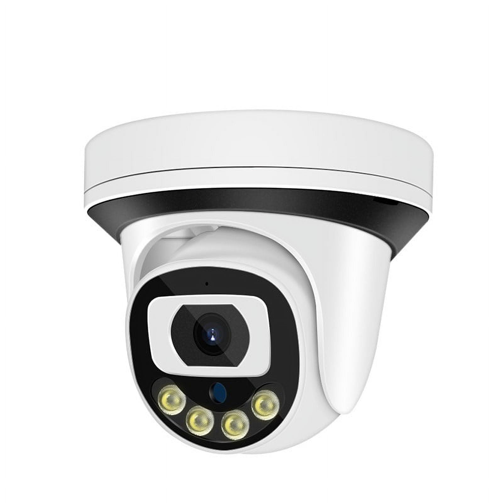 4K 8MP 5MP 4MP 3MP Dome POE Camera Ai Face Detect Built-in Microphone ...