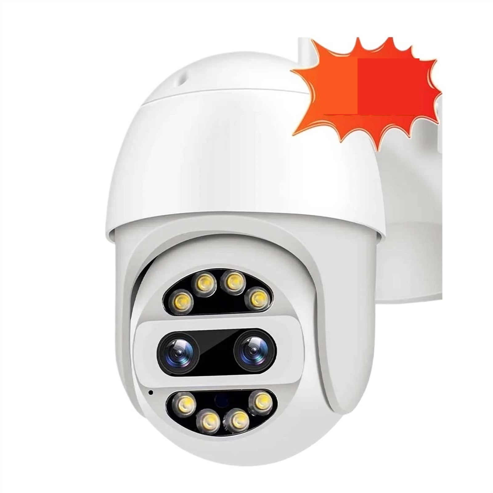 4K 8MP Camera 8X ZOOM Dual Lens Wireless Security Camera Auto Tracking ...