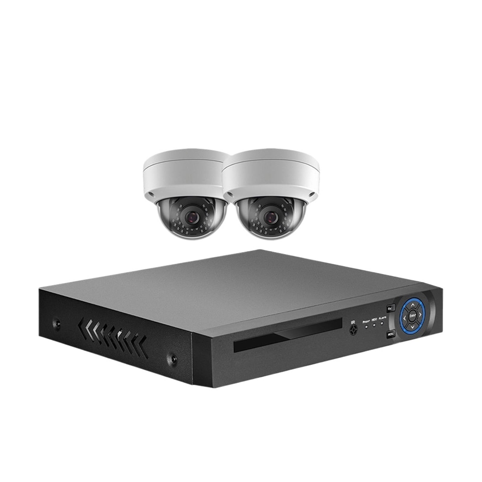 4K 8MP Camera System 10CH 8CH P2P AI Video Surveillance Kit Outdoor ...