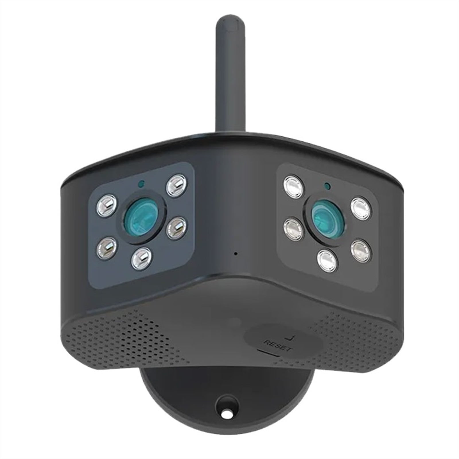 4K 8MP Dual Lens Camera Outdoor 180° Ultra Wide View Angle Human ...