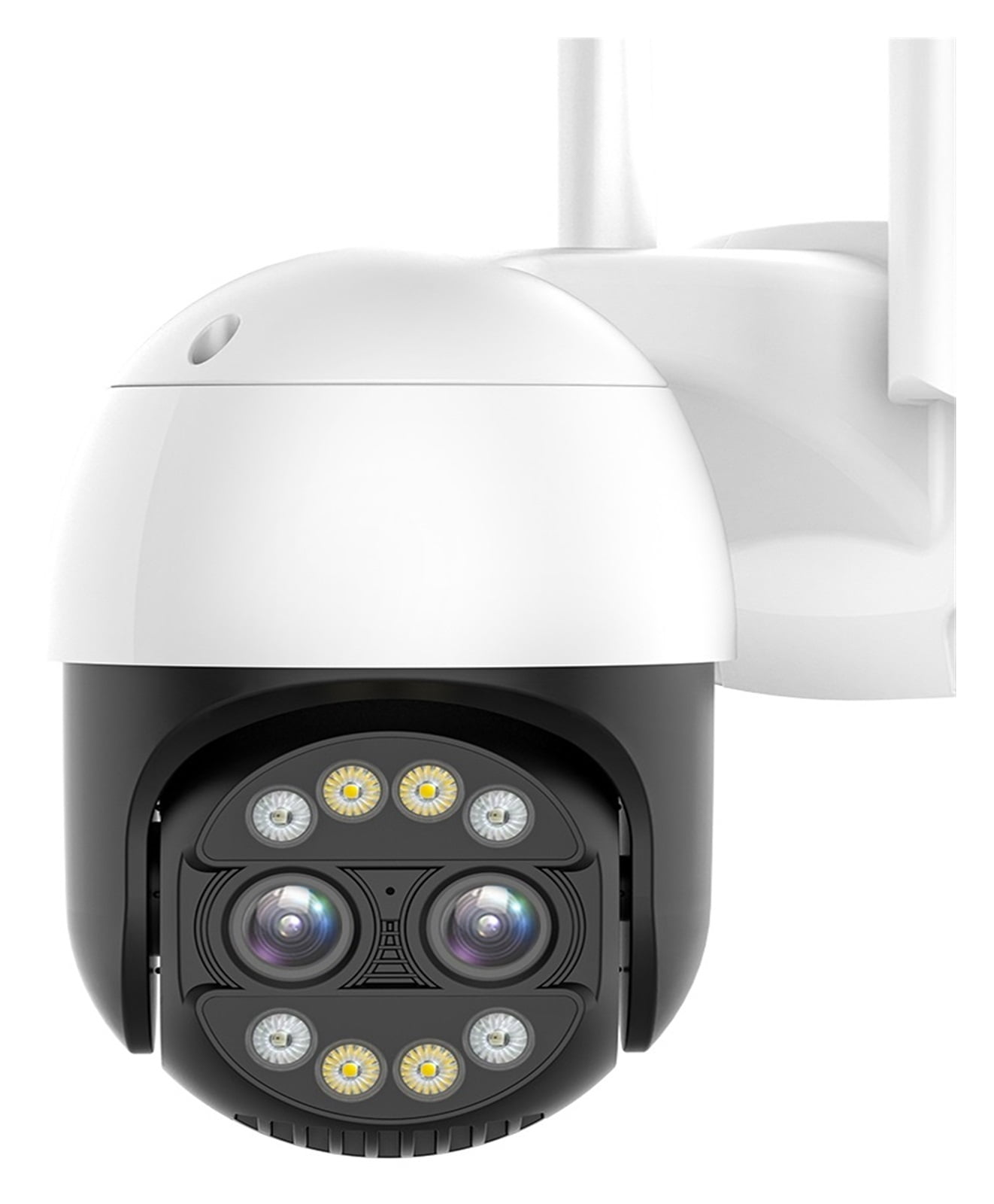 4K 8MP IP Camera 2.8+12mm Dual Lens 8X Zoom PTZ Camera Outdoor 2K ...