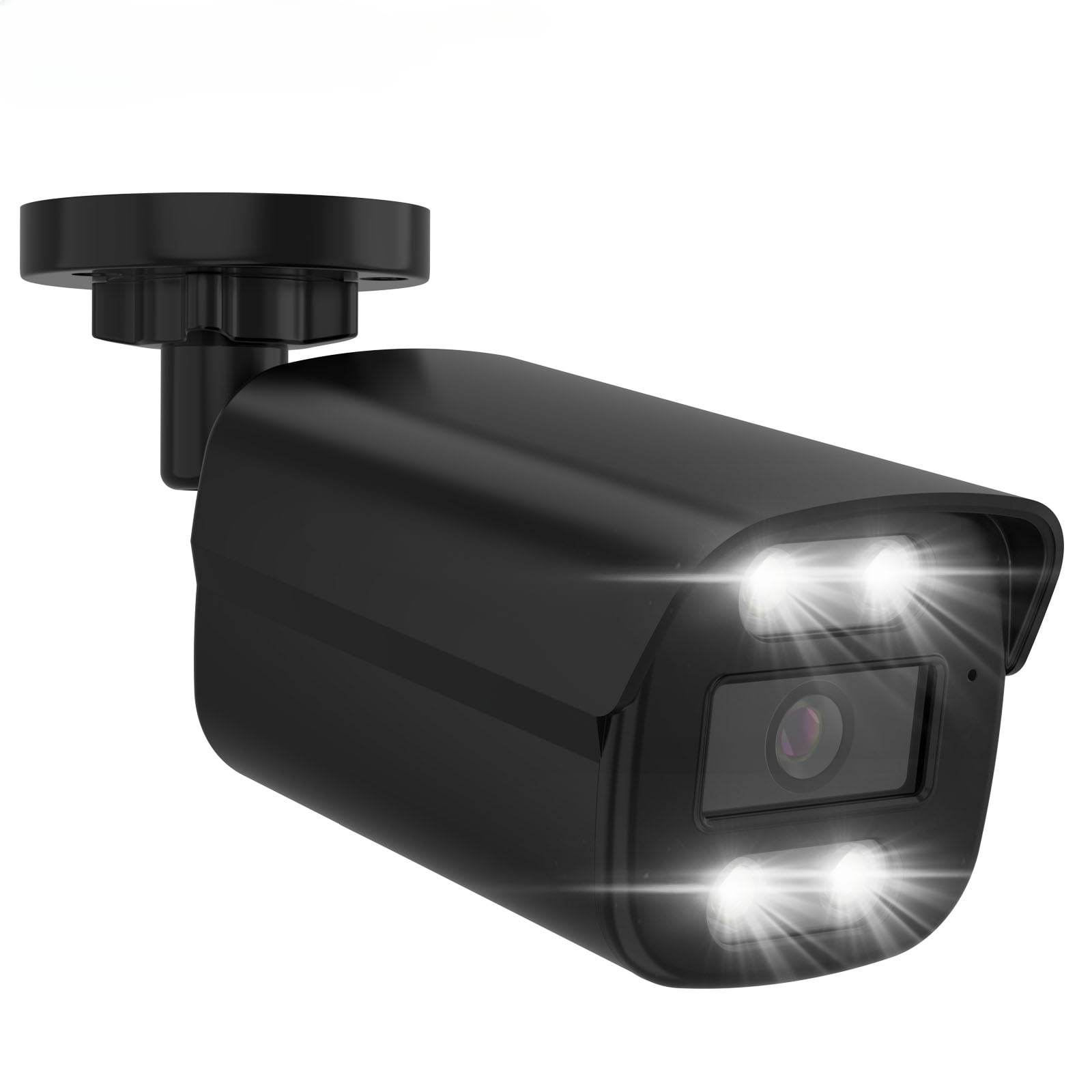 4K 8MP POE Security IP66 Camera Outdoor Color Night Vision 2 Way Audio ...