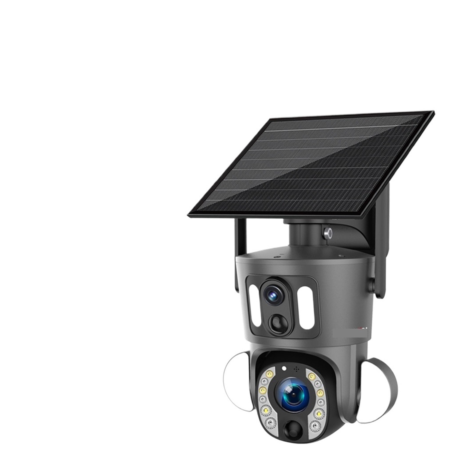 4K 8MP Solar Outdoor Dual Screen Surveillance Cctv Camera 4g Wireless ...