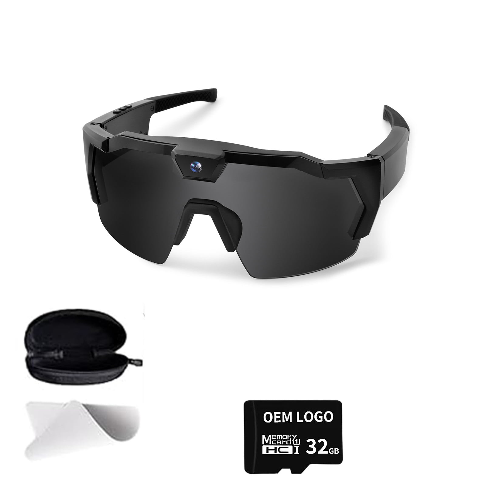 4K Baseball Glasses with Camera Smart Camera Glasses for Men Women ...