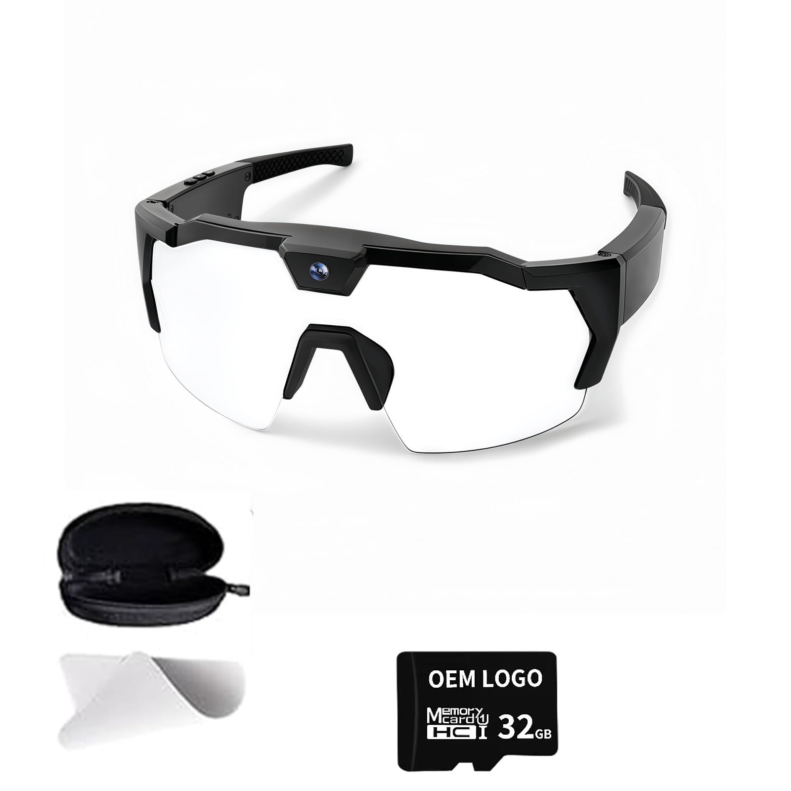4K Baseball Glasses with Camera Smart Camera Glasses for Men Women ...