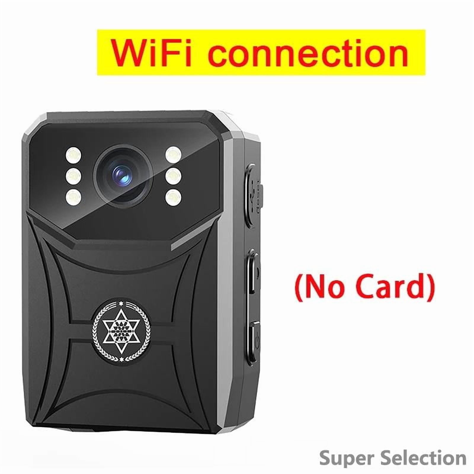 4K Body Worn Camera With WiFi, Portable Police Grade Bodycam With IR ...