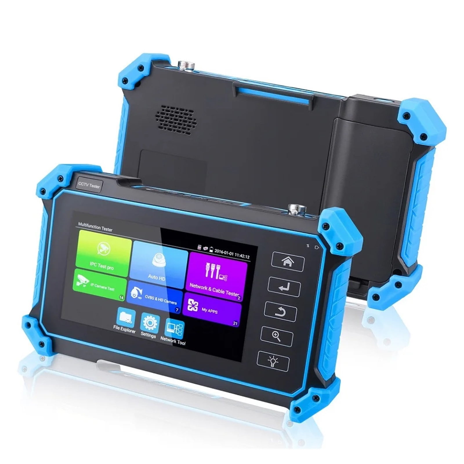 4K CCTV Camera Tester 8MP AHD CVI TVI CVBS IP Camera Tester HD Display ...