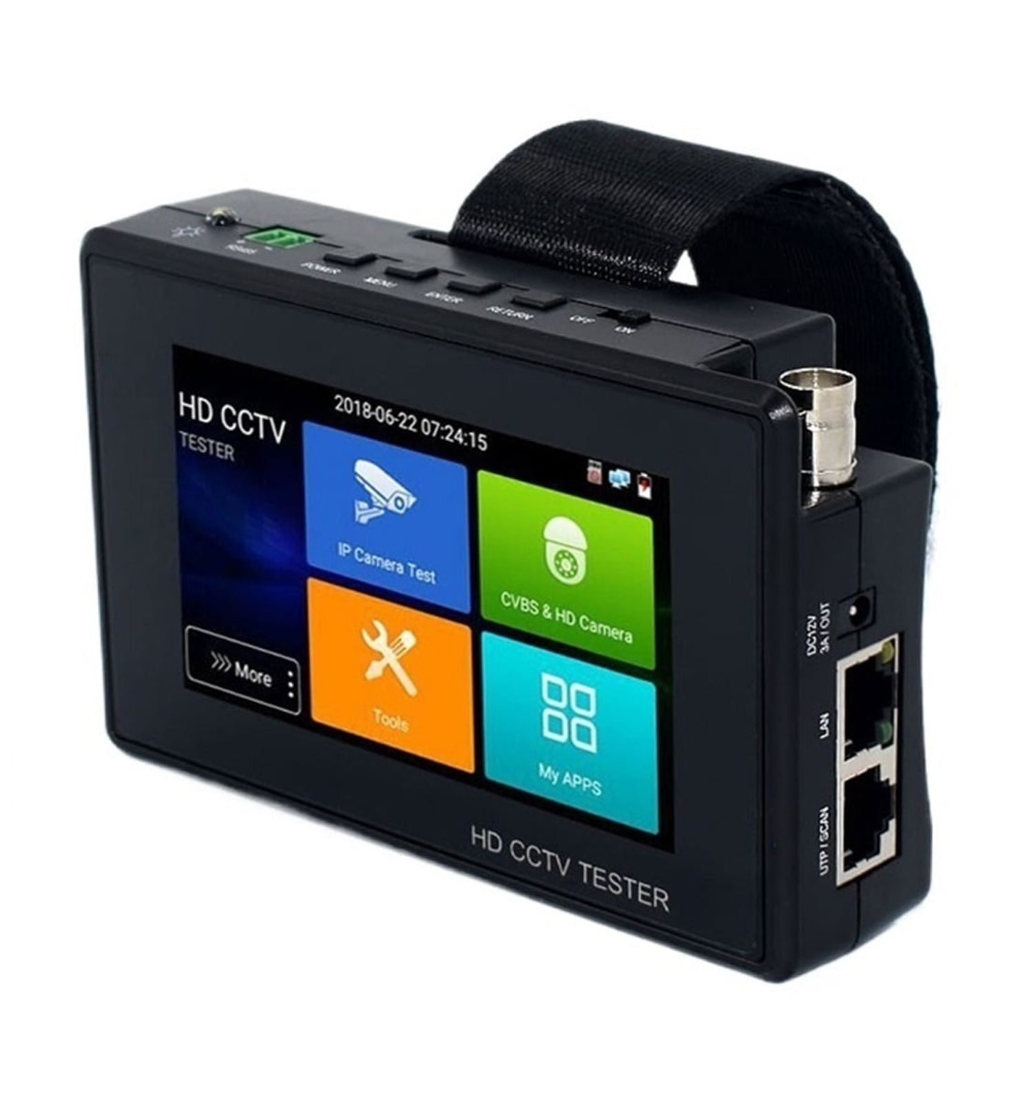 4K CCTV IP Tester IPC-1800 Plus 4 In Wrist IP AHD CVI TVI CVBS 5 In 1 ...