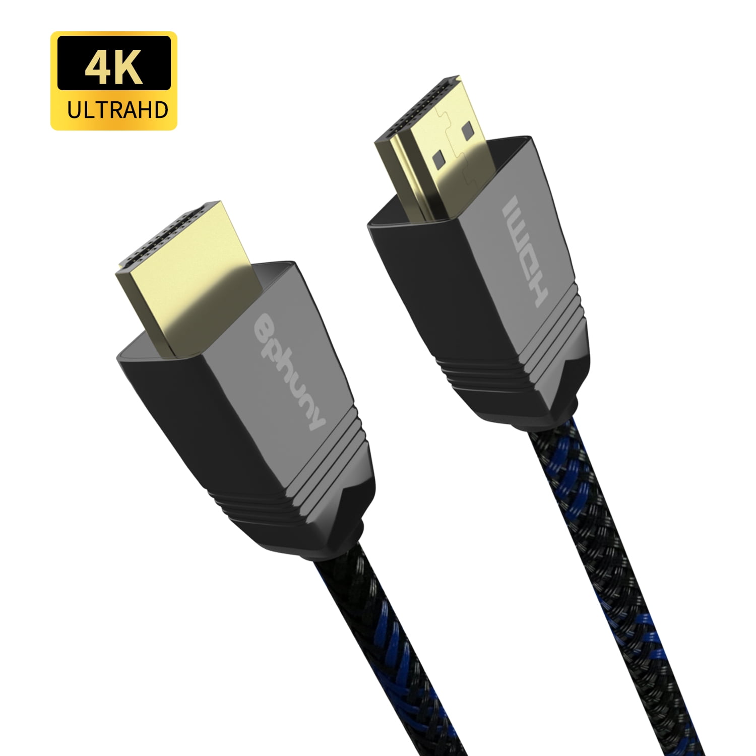 4K Cable, bphuny High Speed 18Gbps HDMI 2.0 Cable 4K HDR, 3D, 2160P ...