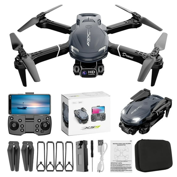 4K Camera Drone with Foldable Design, WiFi Live Video and Dual ...