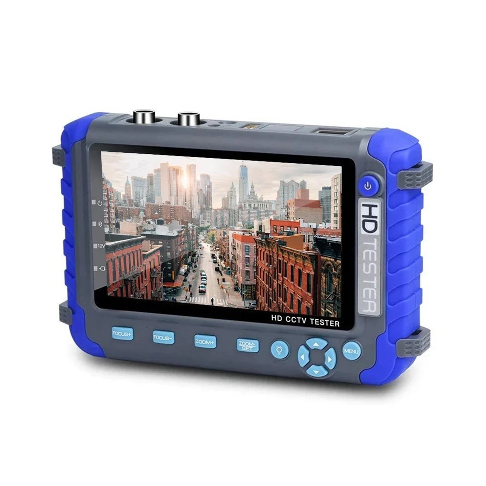 4K Camera Tester 5 Inch CCTV Monitor 8MP AHD/CVI/TVI CVBS Analog Camera ...