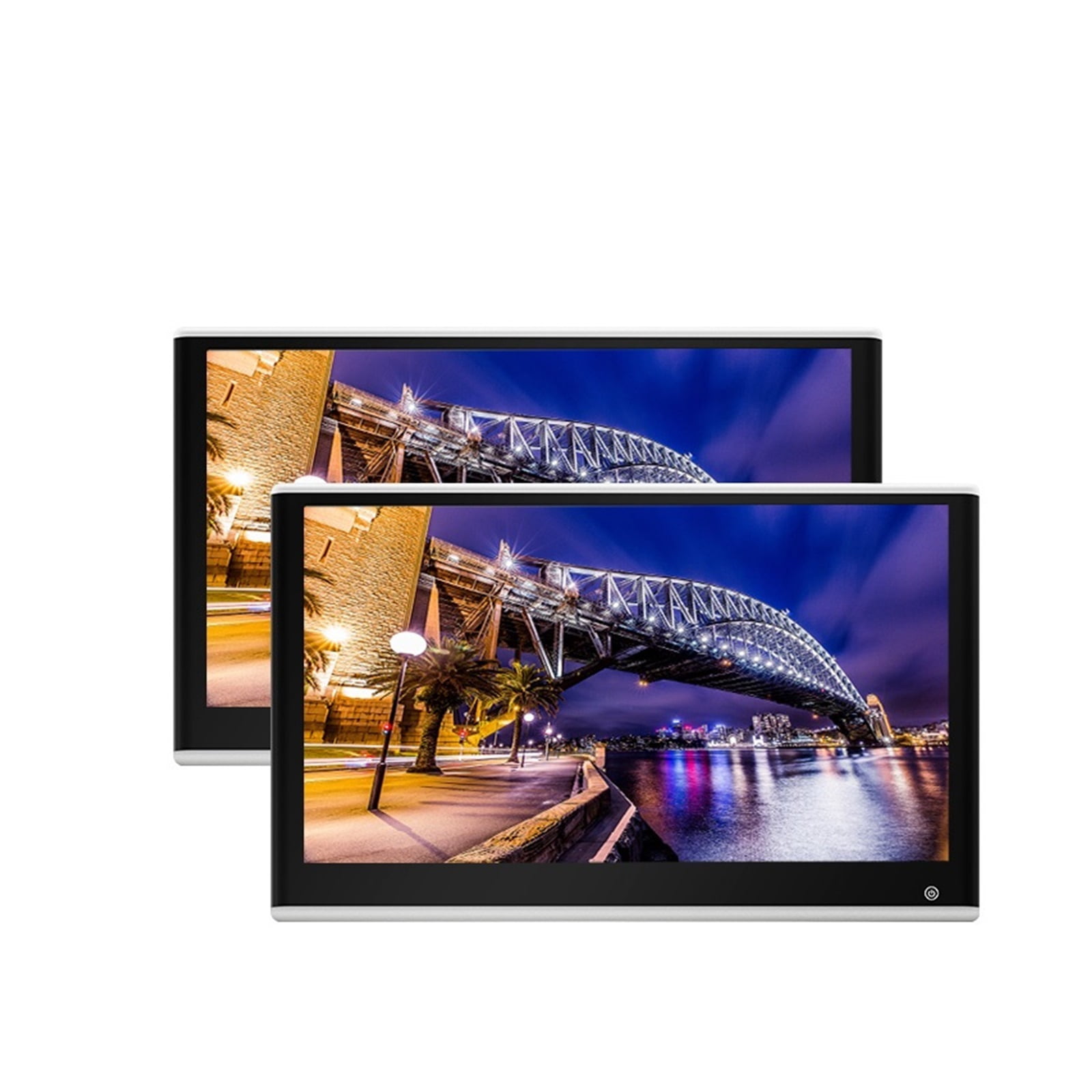 4K Car Headrest Monitor Touch Screen 1080P 13 Inch 3+32GB Automobile ...