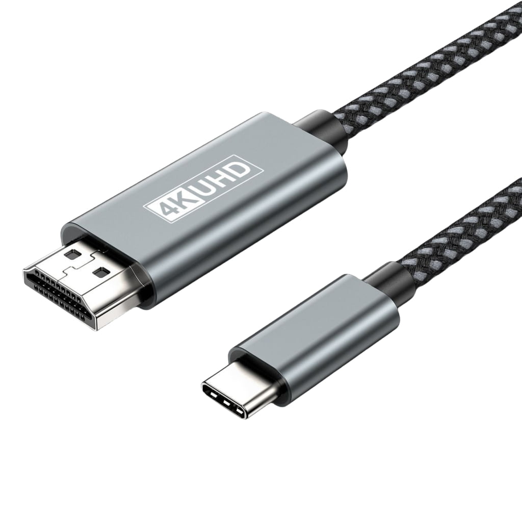 4K Clear Type C To HDTV Connectors USB C to HDTV Cable Unbreakable ...
