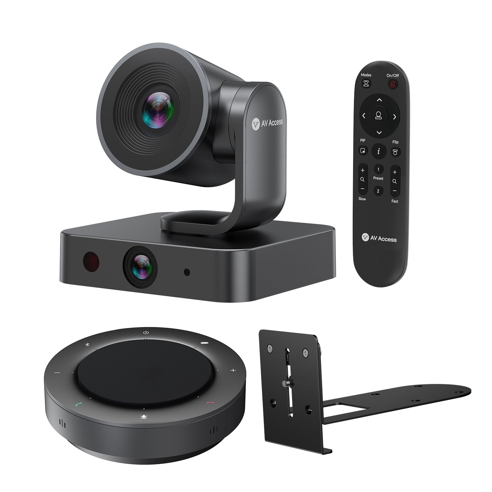 4K Conference Room Camera System, AI Auto-Tracking PTZ Camera 15x Zoom ...