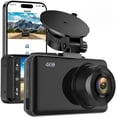 4K Dash Cam Pro – Ultra HD Recording with Front/Rear Cameras, Night ...