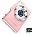 4K Digital Camera - 48MP Photos 32GB SD Card & Lanyard Included ...