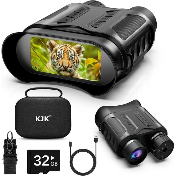 Free Shipping! KJK Ropeworks 4K Digital Night Vision Binoculars ...