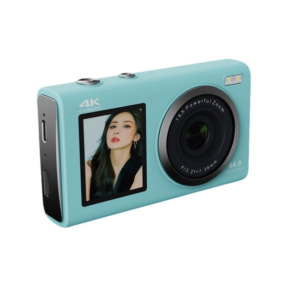 4K Double Screen 80MP Digital Camera Multiple Shootings Mode Long ...