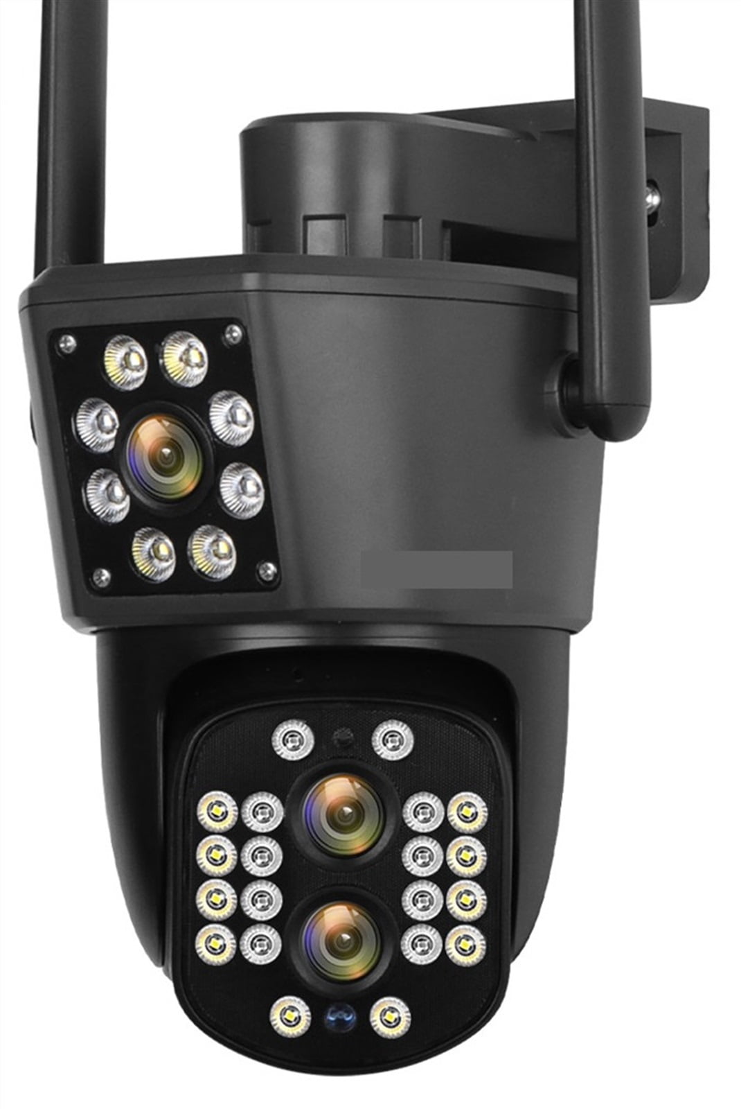 4K Dual Screens Security Camera Outdoor 8MP Three Lens PTZ 10X Optical ...