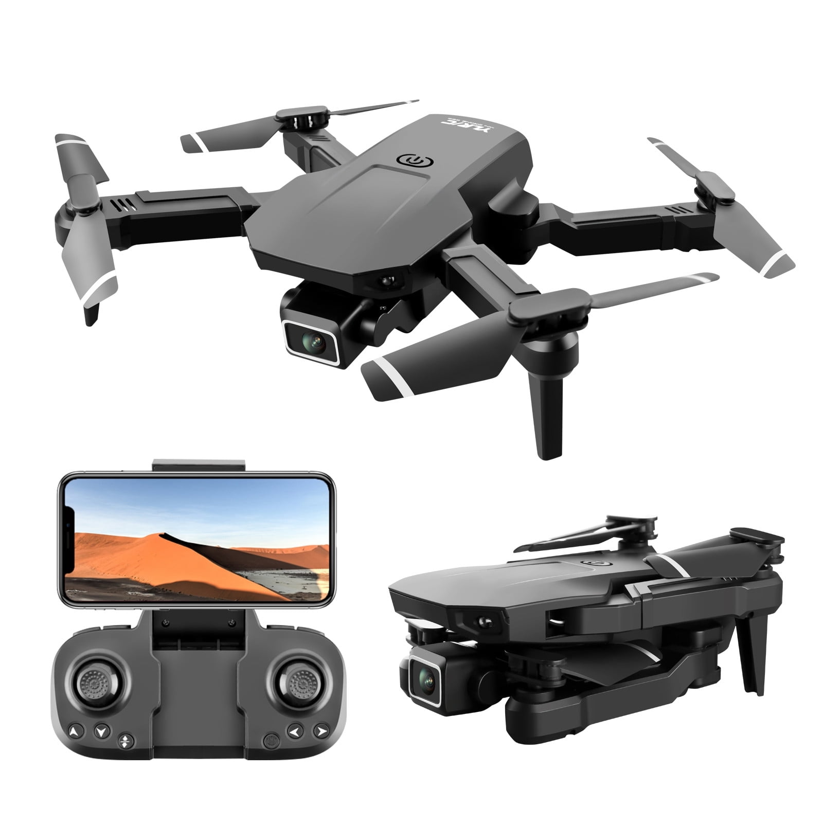 4K Fpv Camera Drone With Altitude Hold, Wifi Remote Control Quadcopter ...