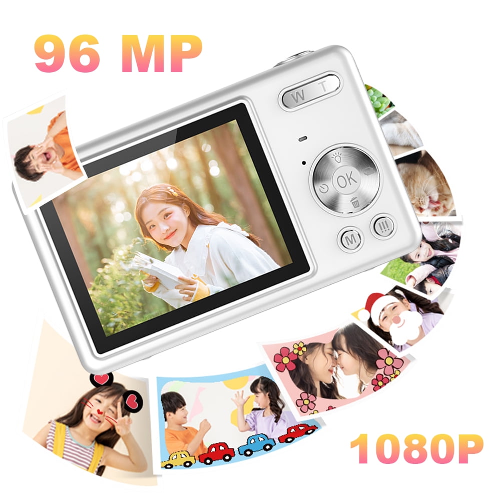 4K HD 1080P Digital Camera 96MP Autofocus Vlogging Camera 2.4 Inch IPS ...