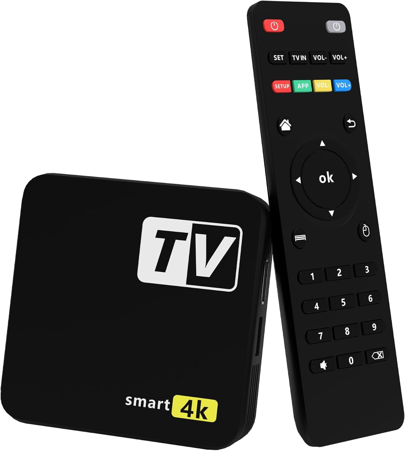 4K+ | HD/4K/HDR Streaming Device Featuring Remote, TV Controls, Blazing ...