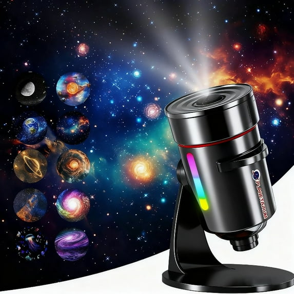 4K HD Star Galaxy Sky Projector | 10 Realistic Nebula Scenarios, 8 ...