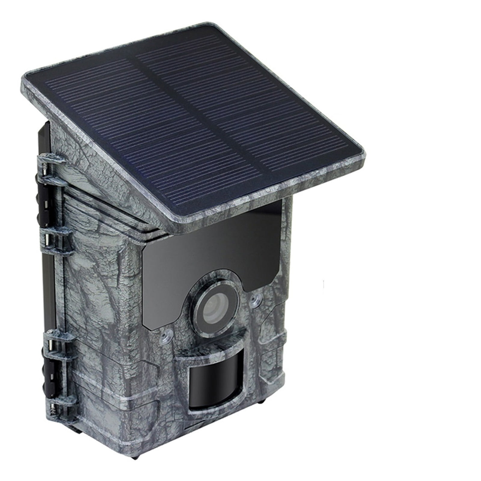 4K HD Trail Trap Camera With Solar Panel Powered Camera Night Vision ...