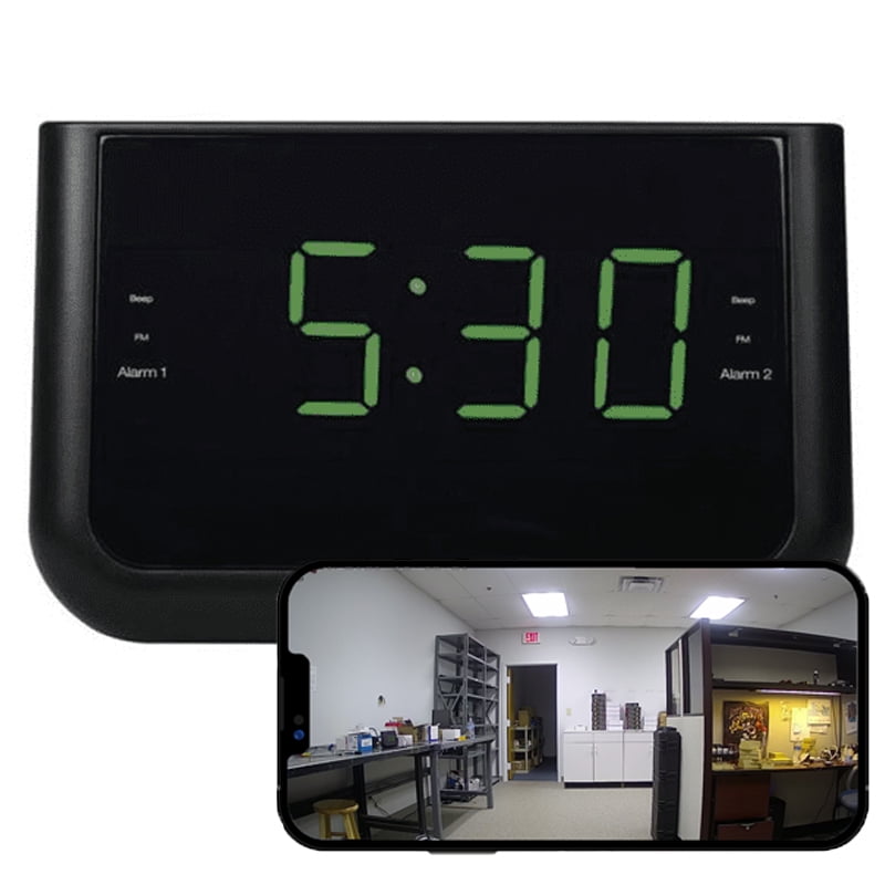4K HD Wi-Fi Nanny Alarm Camera Mobile View with 32GB SD Card Included ...