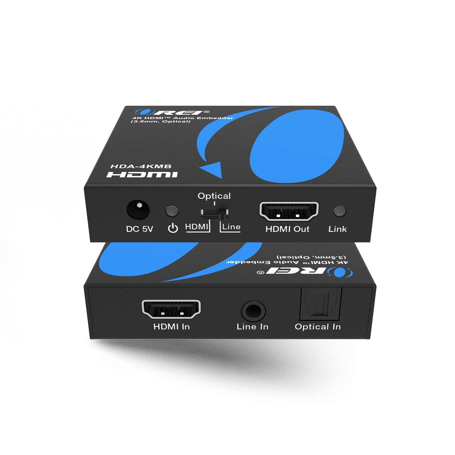 OREI 4K HDMI‚Ñ¢ Audio Embedder HDA-4KMB Supports 4K@60Hz HDR Dolby ...