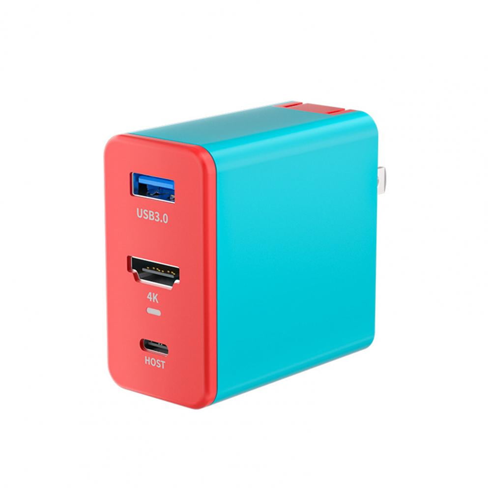 4K HDMI Charging Dock for Switch Compatible PD 45W USB3.0 5W 3-Port ...