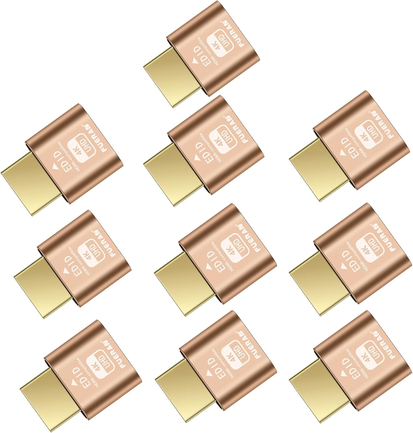 4K HDMI Dummy Plug, Virtual Monitor Emulator, Headless Display Adapter ...