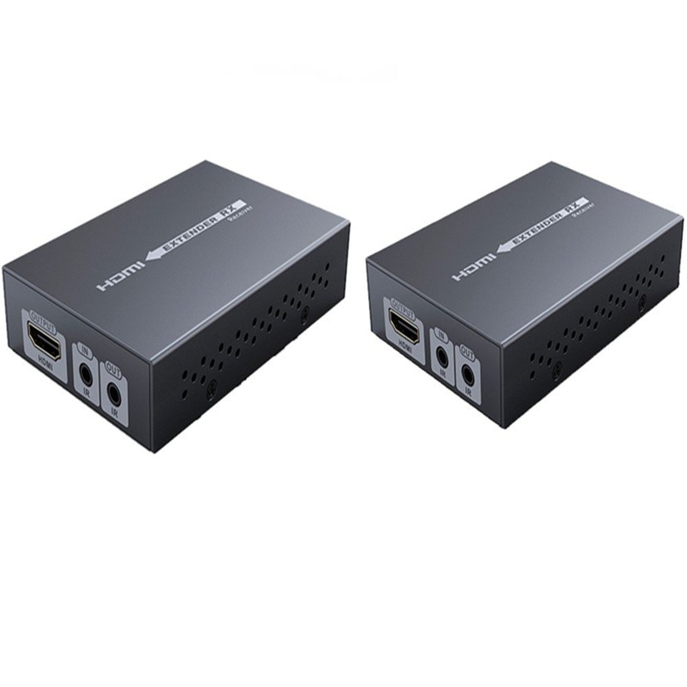 4K HDMI Extender Over Single CAT5E/6/7 Cable Up to 230ft with IR ...